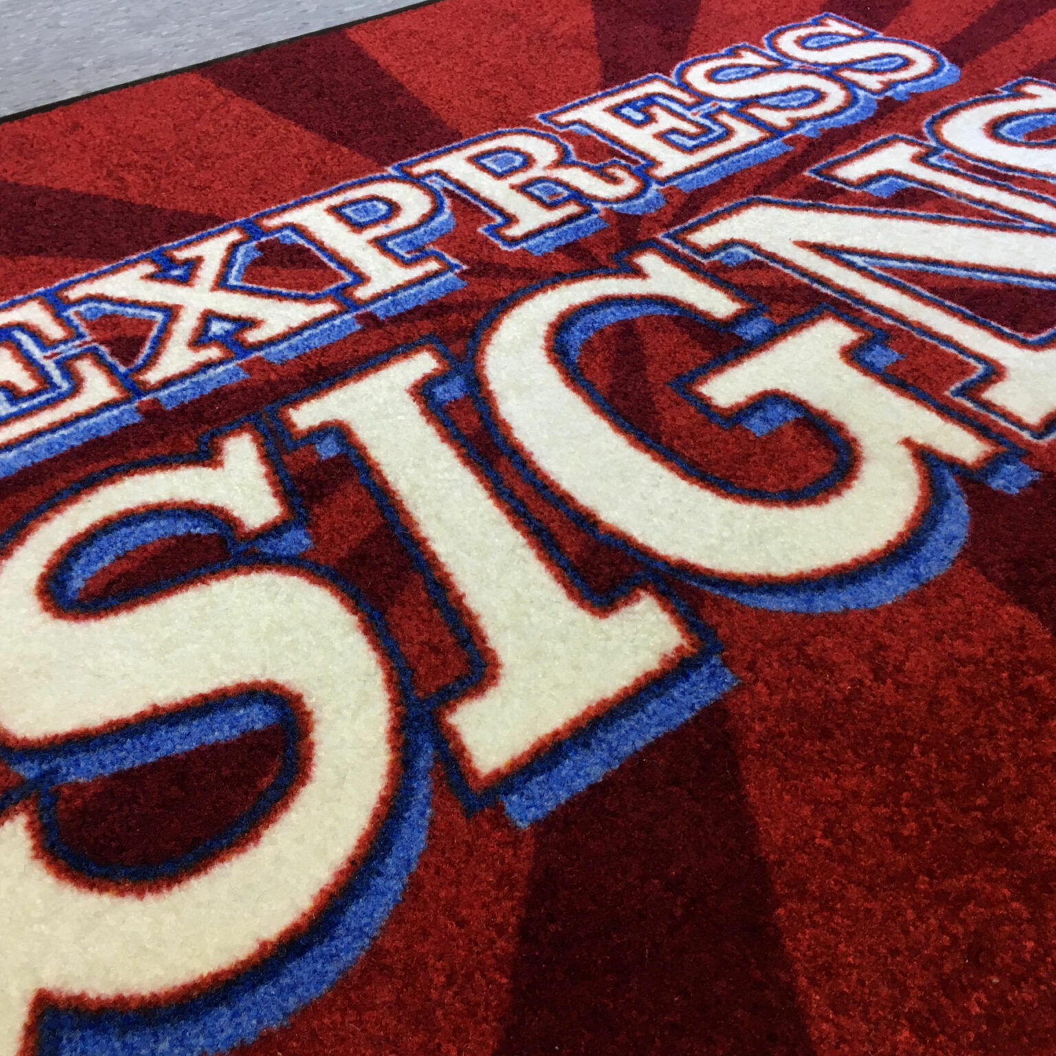 Digiprint HD Nylon Logo Mat - Express Signs