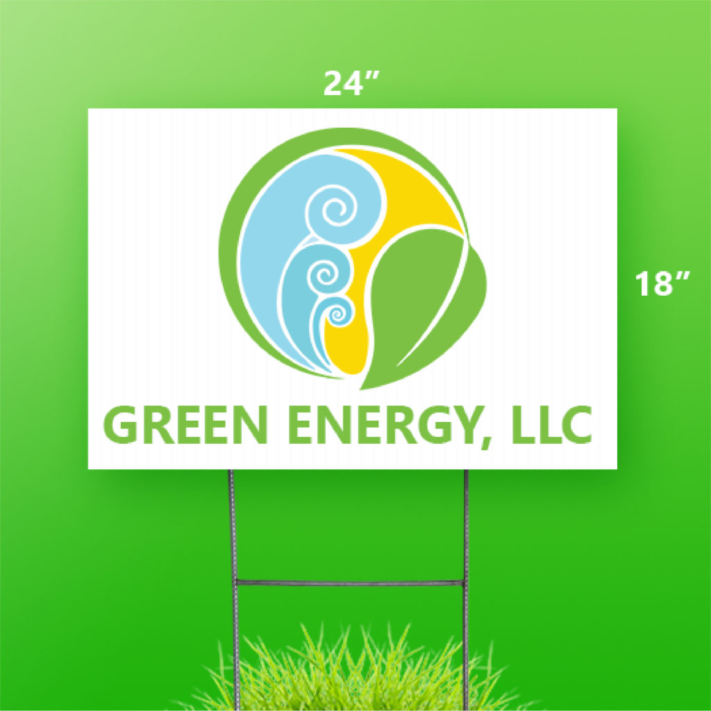 12 x 18 Yard Sign - Express Signs