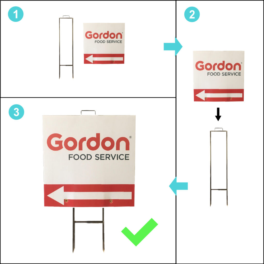 12 x 18 Foldover Sign - Express Signs