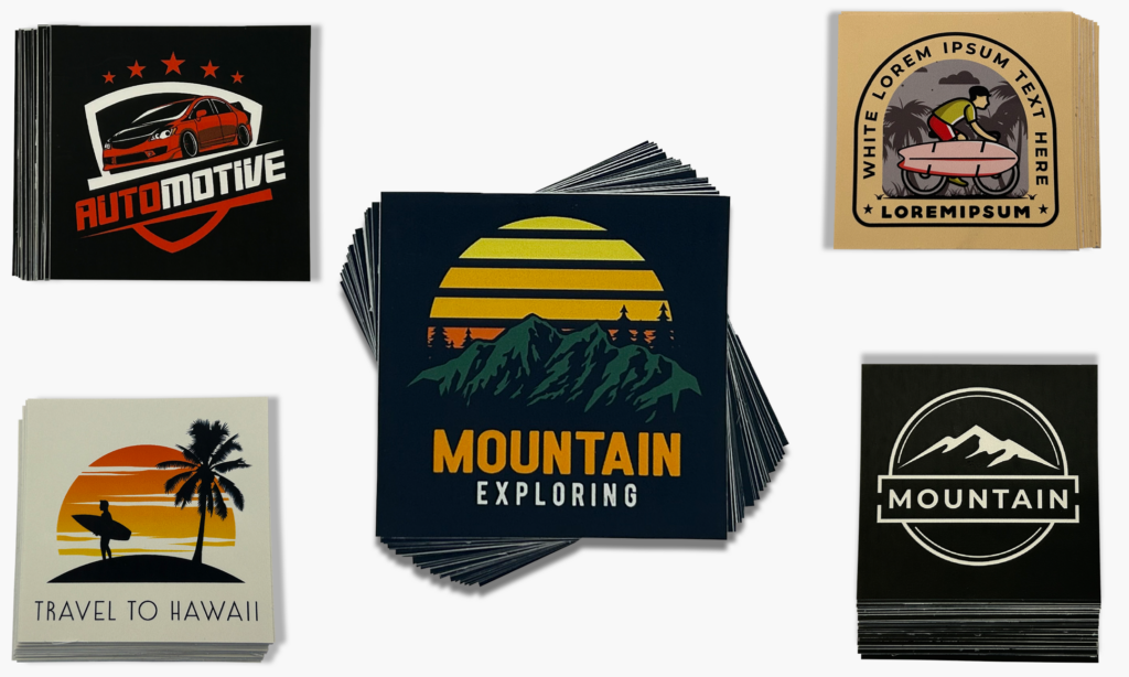 Square Sticker Decals - Express Signs